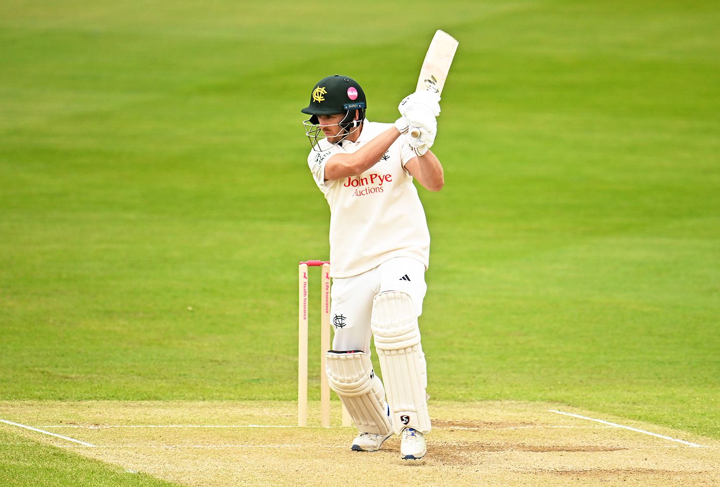 Joe Clarke punches into the off side | ESPNcricinfo.com