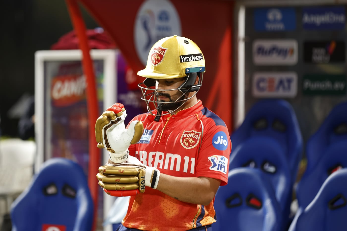 Prabhsimran Singh was quick off the blocks at Eden Gardens ...