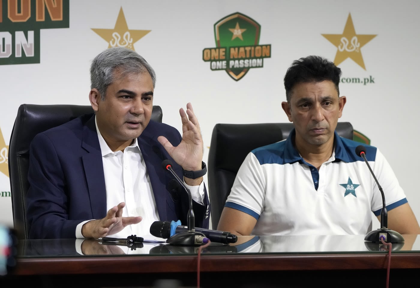 PCB chairman and assistant coach Azhar Mahmood announce Pakistan's new ...