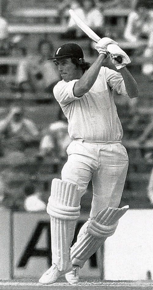 Bob Woolmer on his way to 149 at The Oval, an innings which helped ...