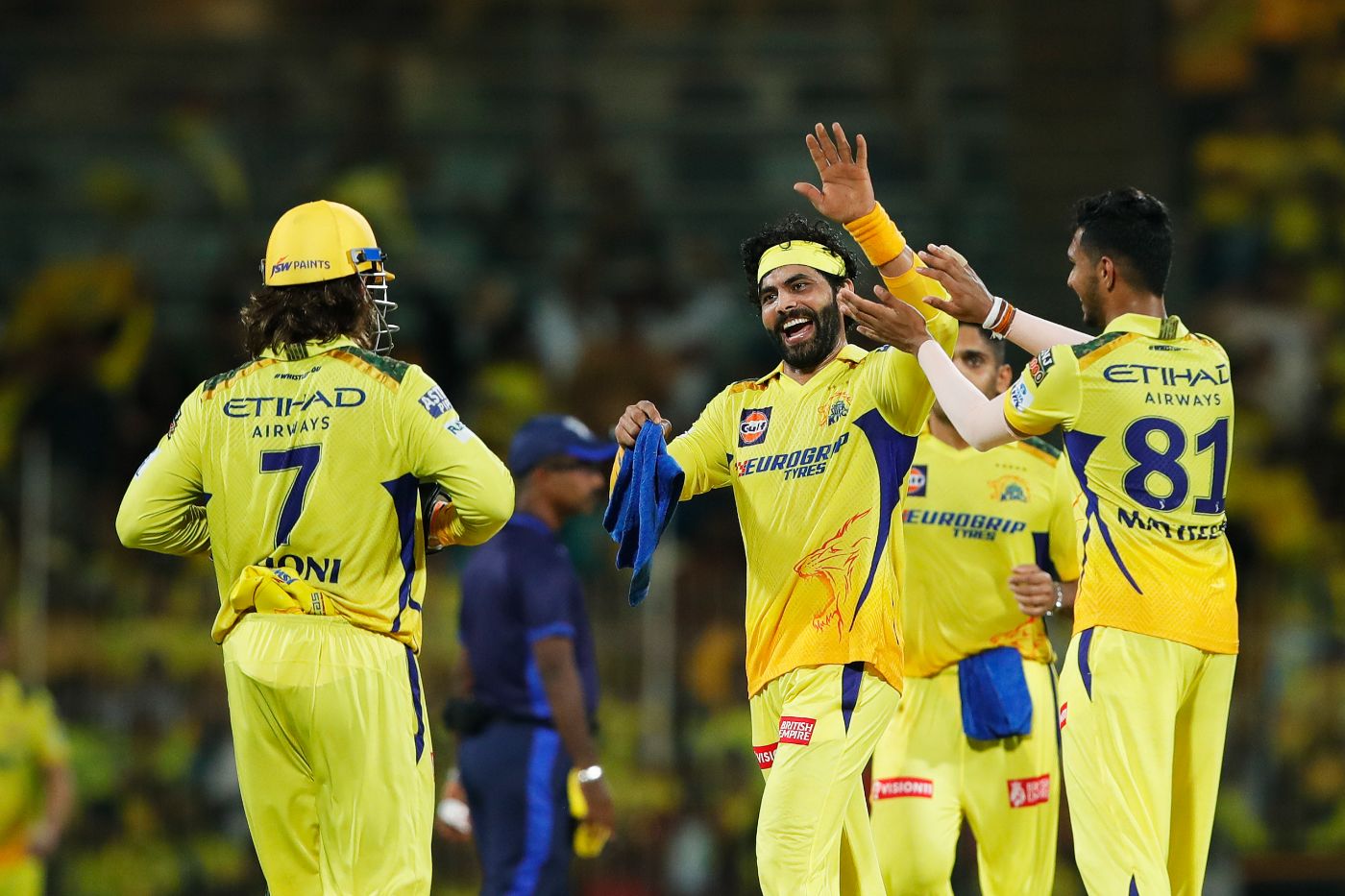 MS Dhoni and Ravindra Jadeja combined to send back Nitish Kumar Reddy ...