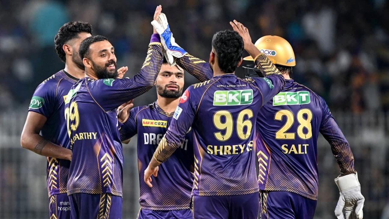 IPL 2024 - Vaibhav Arora and Varun Chakravarthy star in KKR playoffs ...