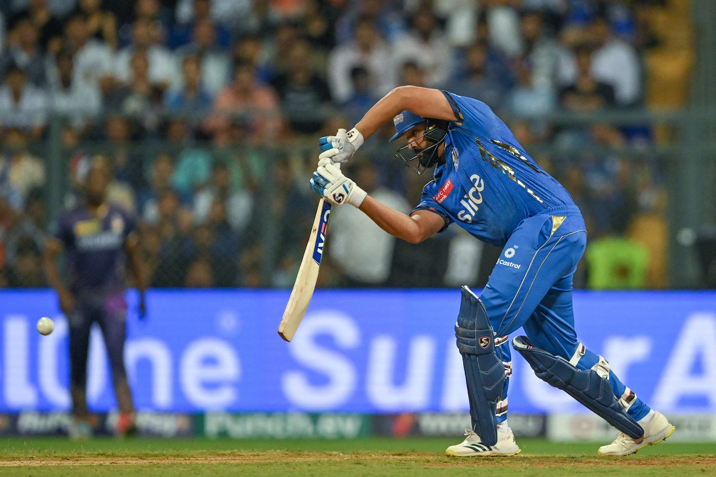 Rohit Sharma looked good after walking out as the impact sub ...