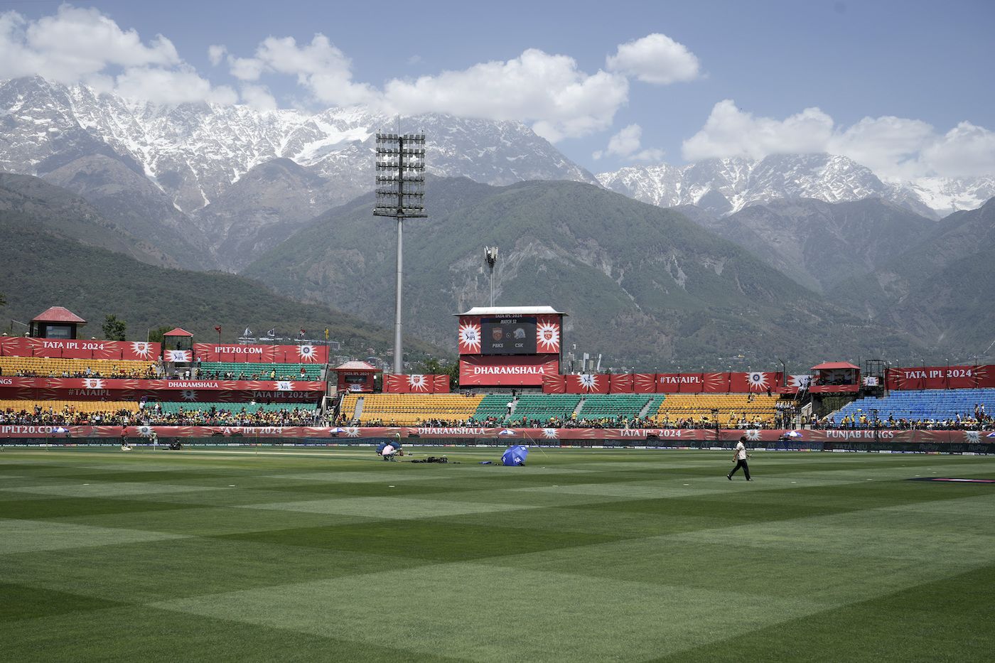 Dharamsala's HPCA stadium was pristine as ever ahead of hosting its ...