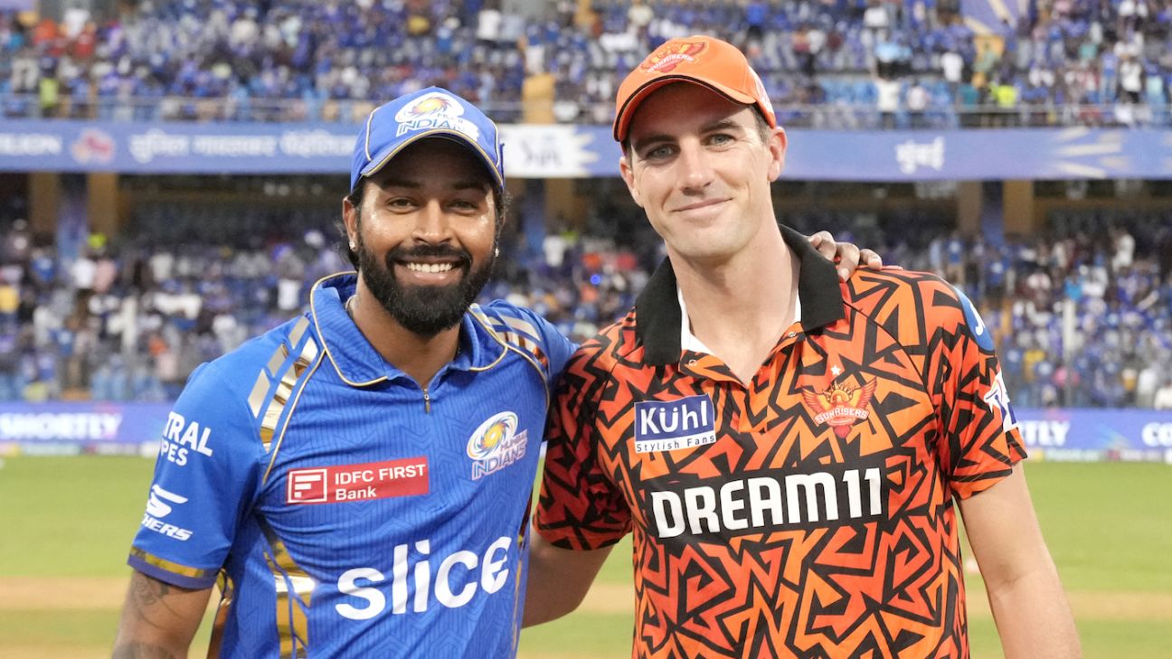 Live Cricket Update - MI vs SRH 33rd Match - Live Report - MI's bowling ...