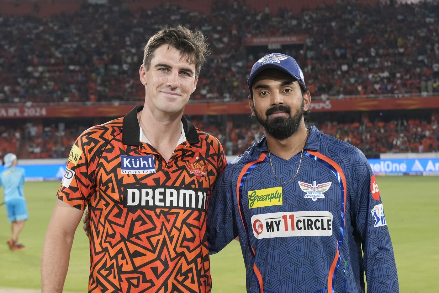 KL Rahul won the toss against Pat Cummins' SRH, and batted first ...