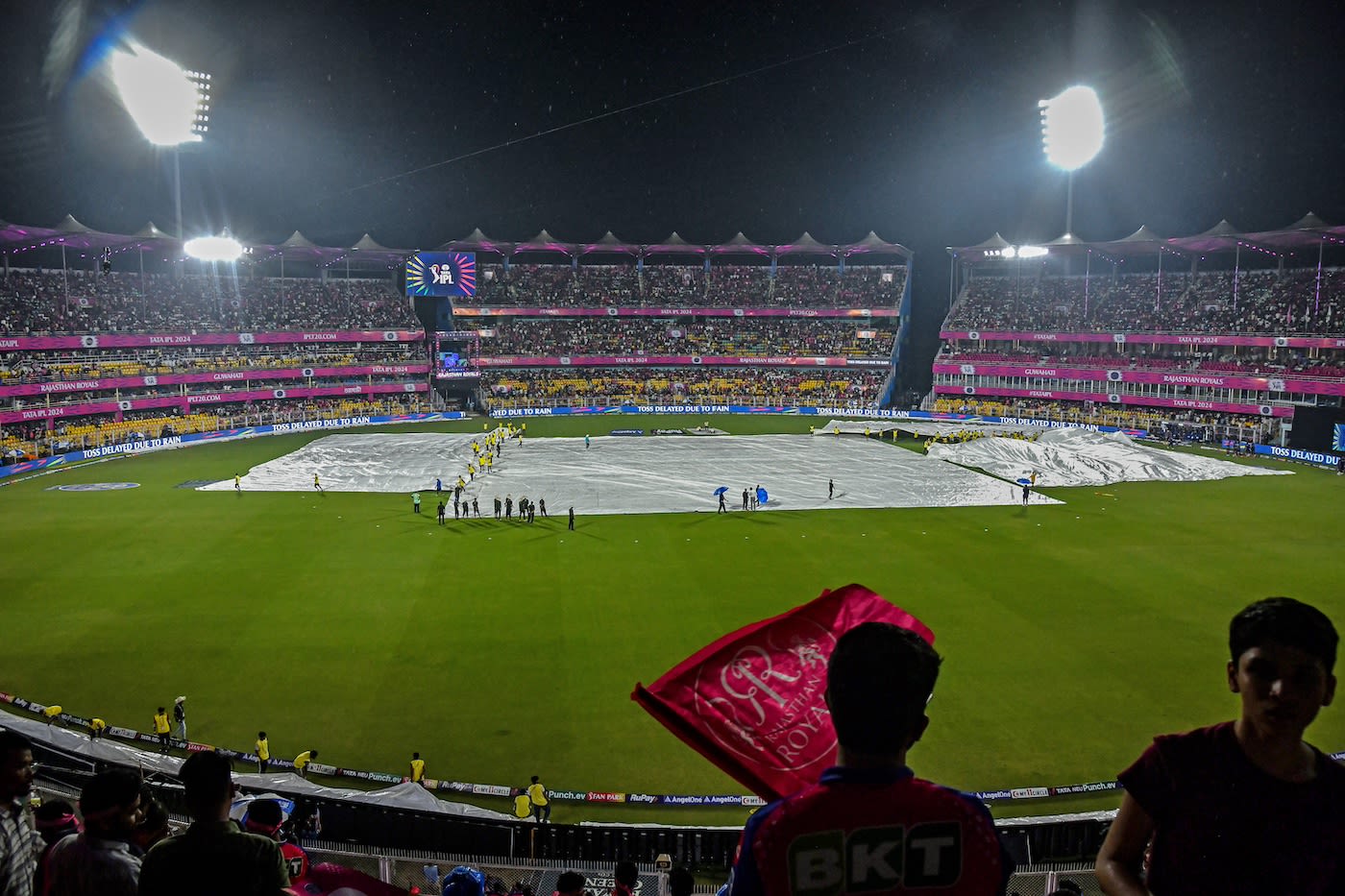 The rain came down well before toss time | ESPNcricinfo.com