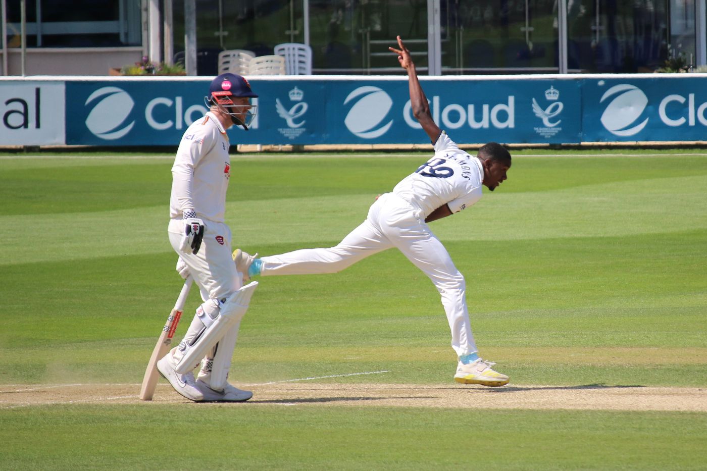 Che Simmons claimed five wickets on his first-class debut ...