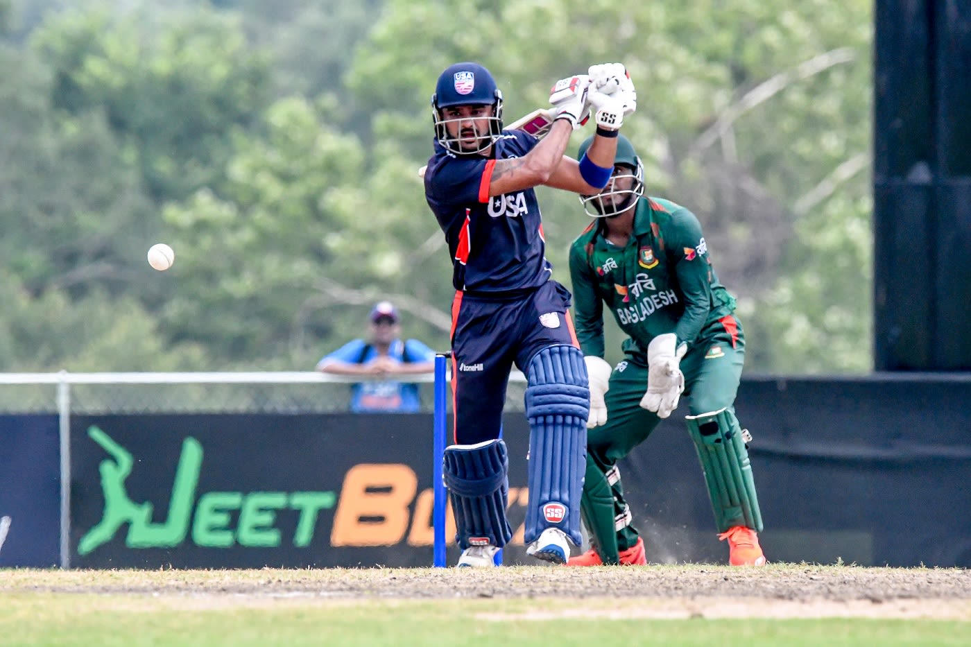 USA captain Monank Patel made 42 in 38 balls | ESPNcricinfo.com