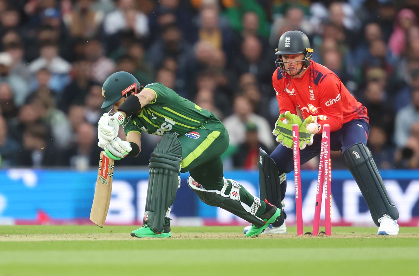 Mohammad Rizwan was bowled by Adil Rashid | ESPNcricinfo.com