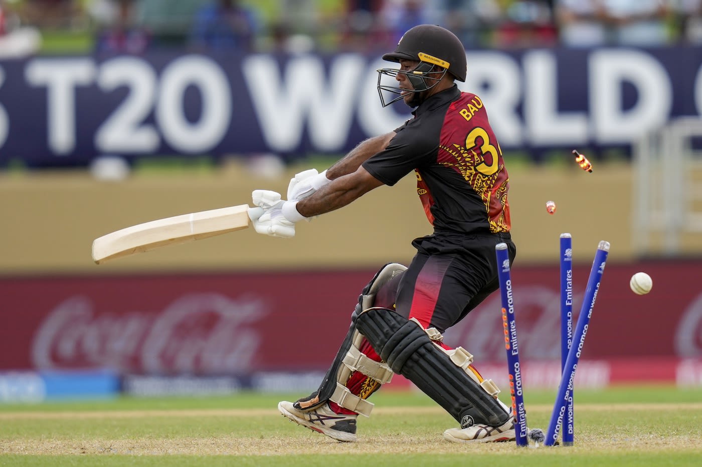 Sese Bau is bowled | ESPNcricinfo.com
