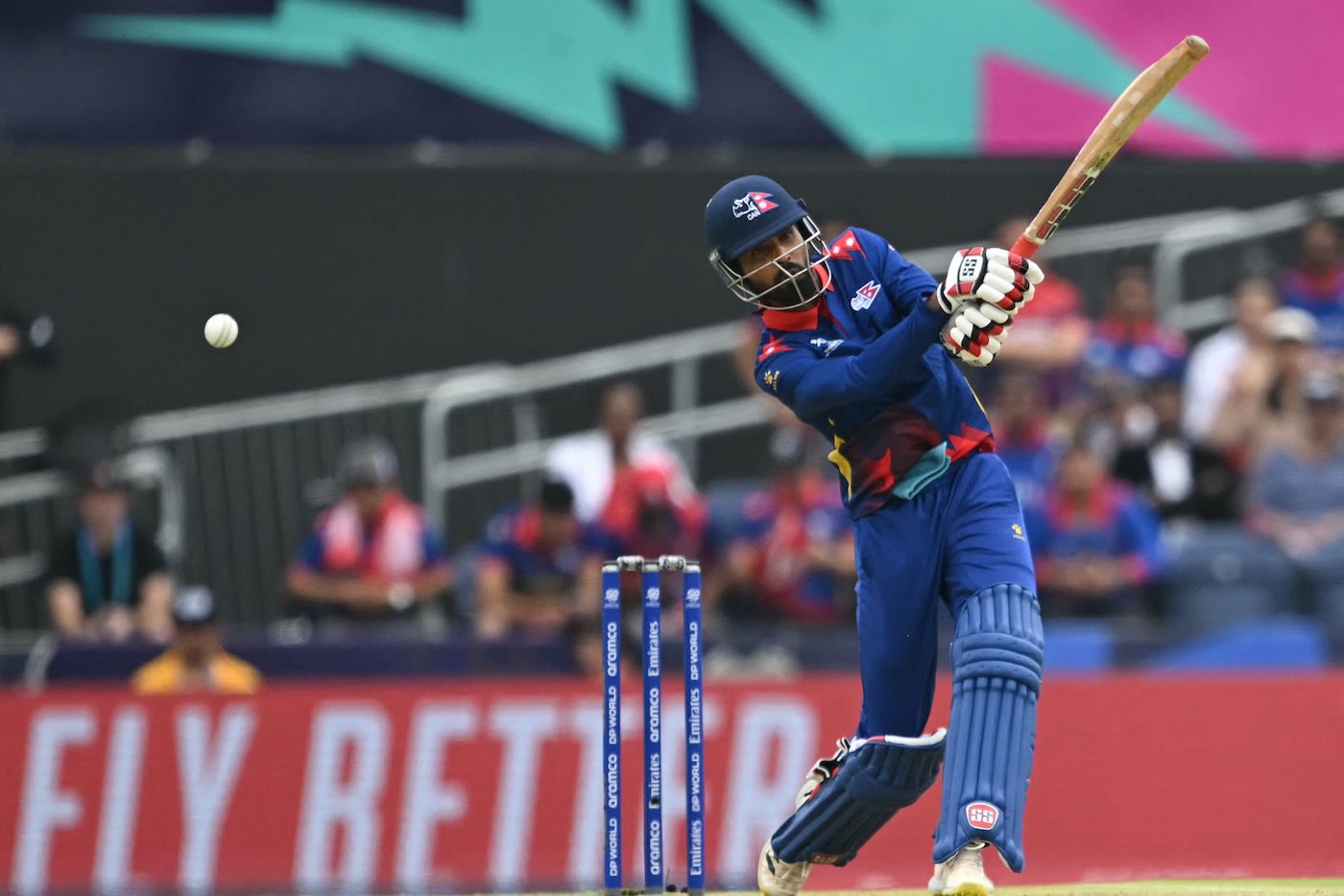 Anil Sah fell while looking to attack after the powerplay ...