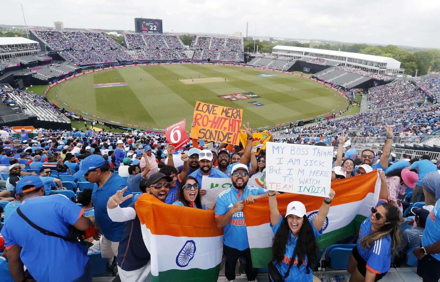 Strong support for India in New York | ESPNcricinfo.com