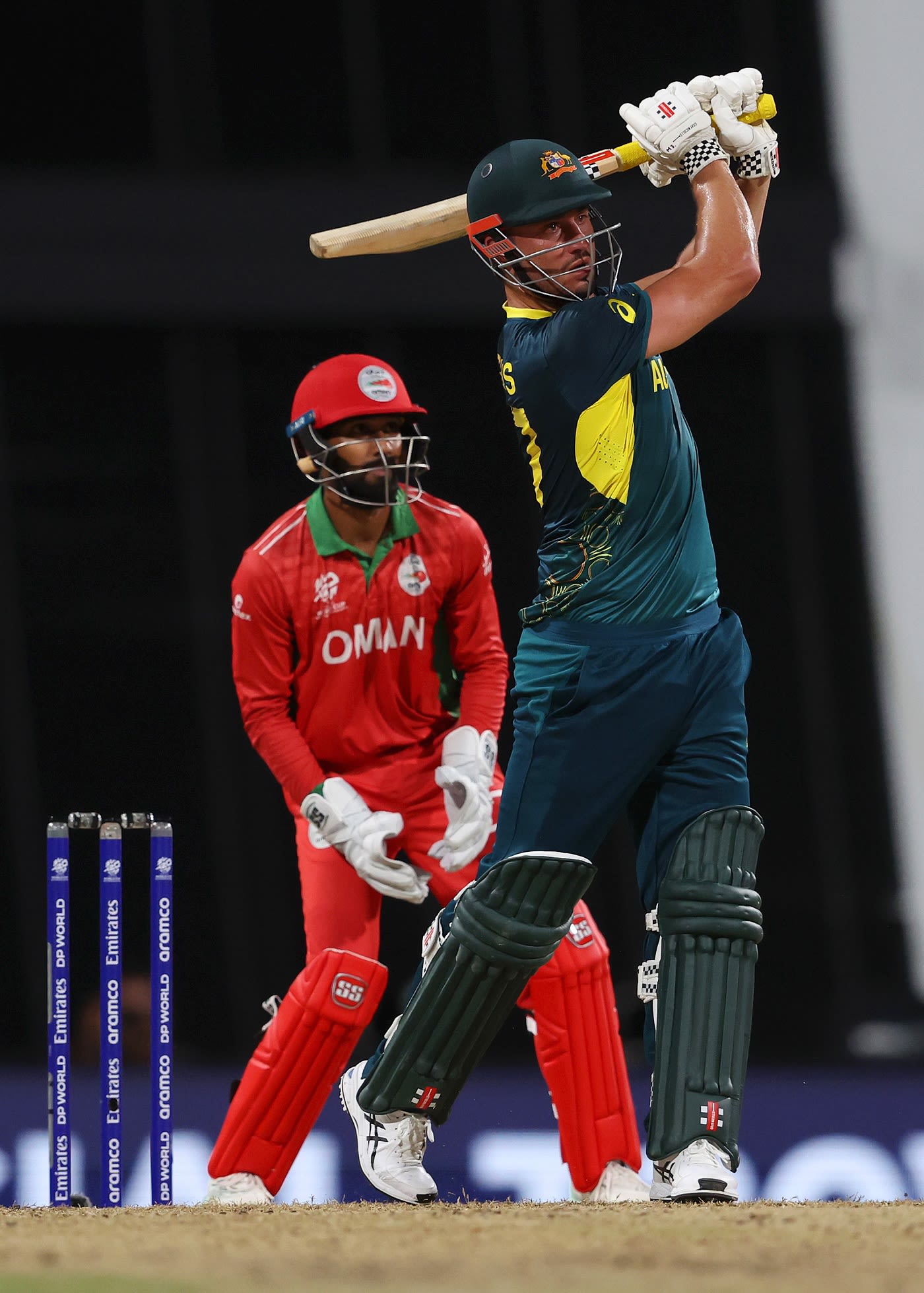 Marcus Stoinis flexes his muscles | ESPNcricinfo.com