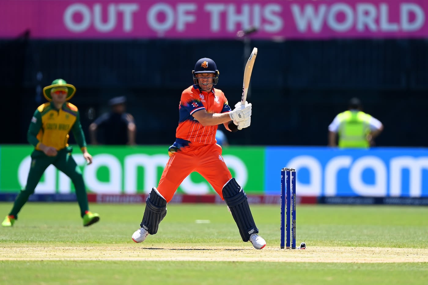 Logan van Beek chipped in with some handy runs | ESPNcricinfo.com