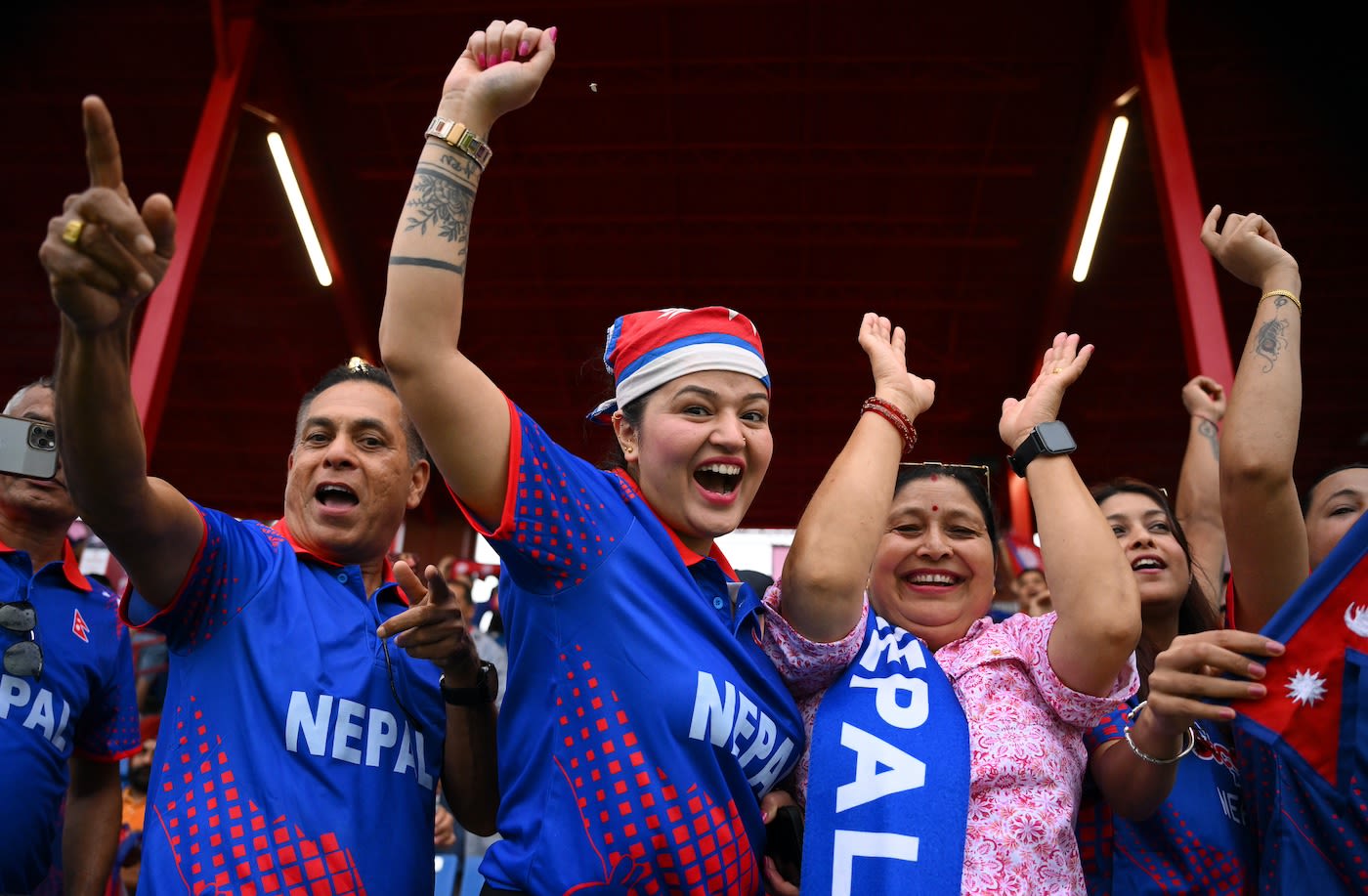 Passionate Nepal fans flocked the stands on Tuesday | ESPNcricinfo.com