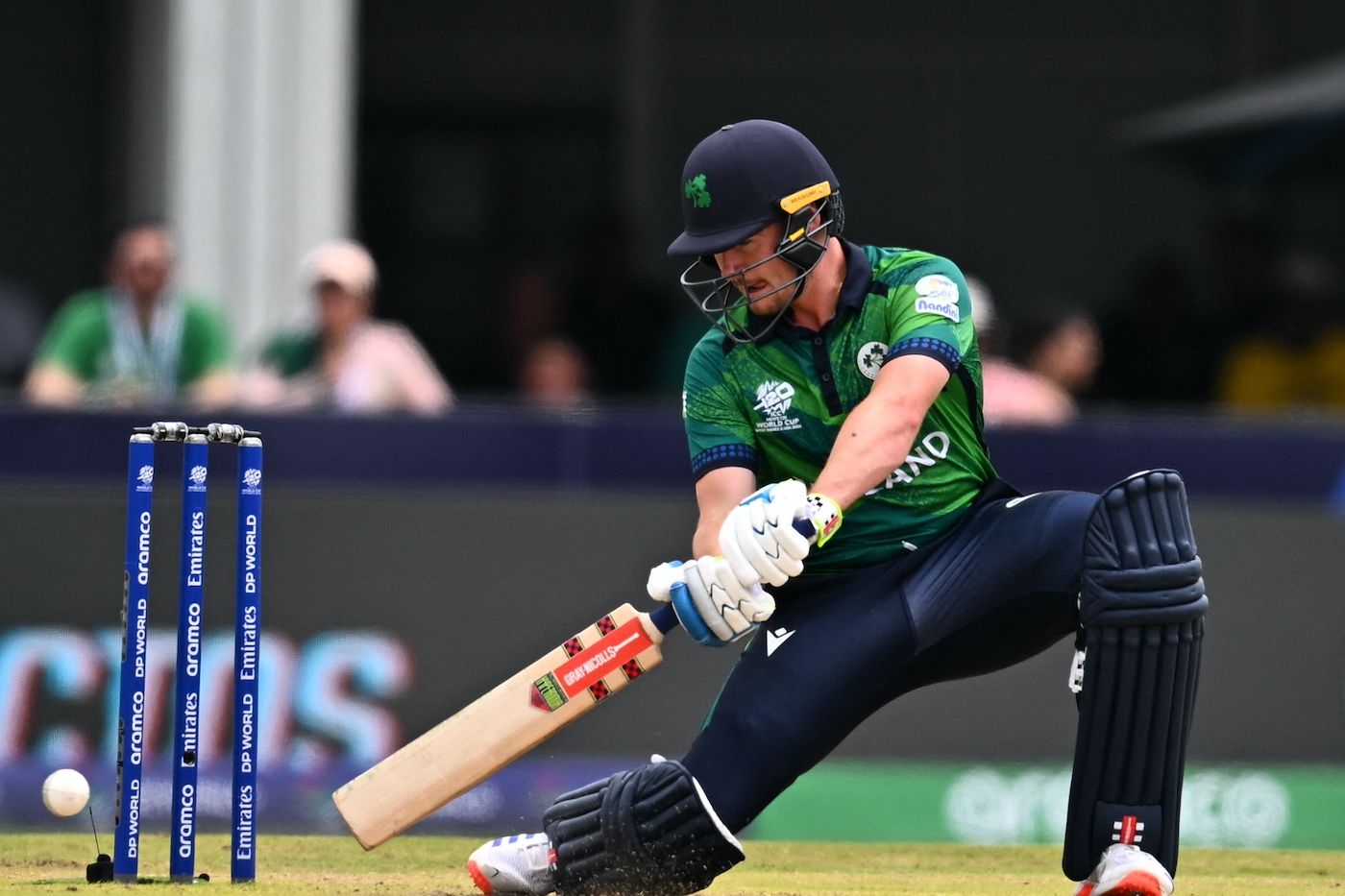 Josh Little's 22* off 18 helped Ireland bat out the innings ...