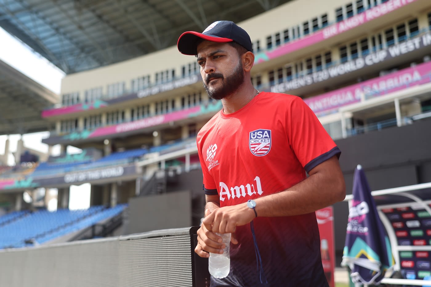 Monank Patel missed USA's last game against India, but looks fit for ...