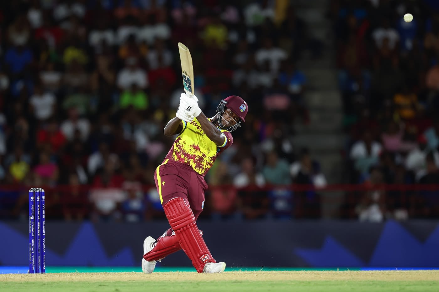 Sherfane Rutherford once again gave the finishing touches ...