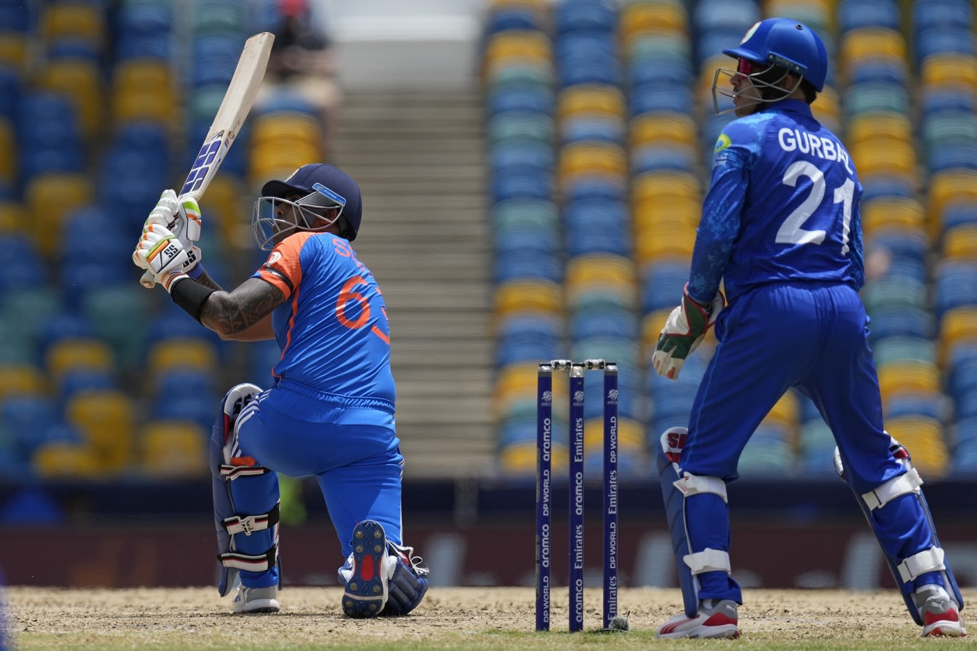 Suryakumar Yadav played his shots despite wickets at the other end | ESPNcricinfo.com