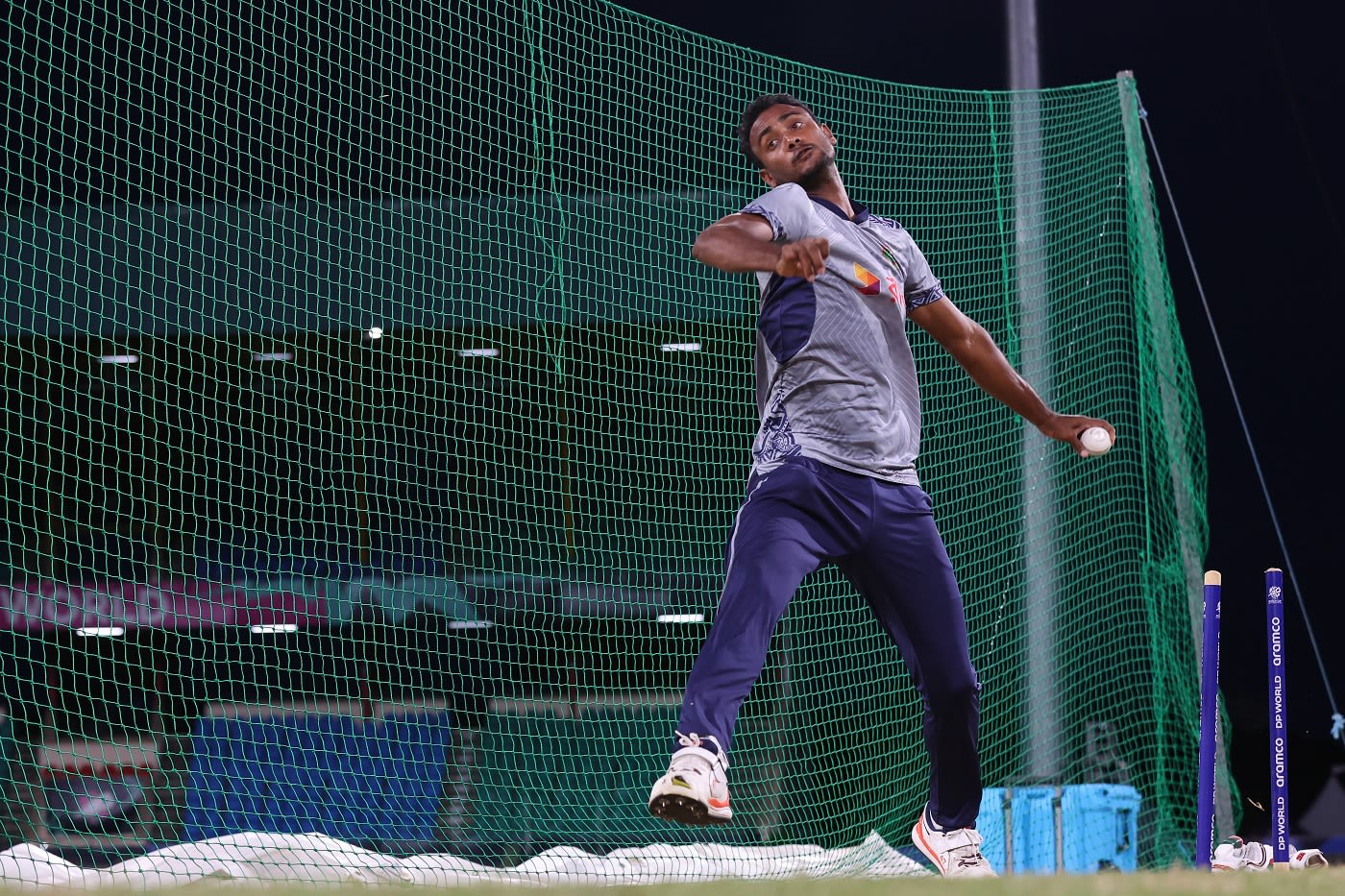 Shoriful Islam bowls during Bangladesh's net session | ESPNcricinfo.com