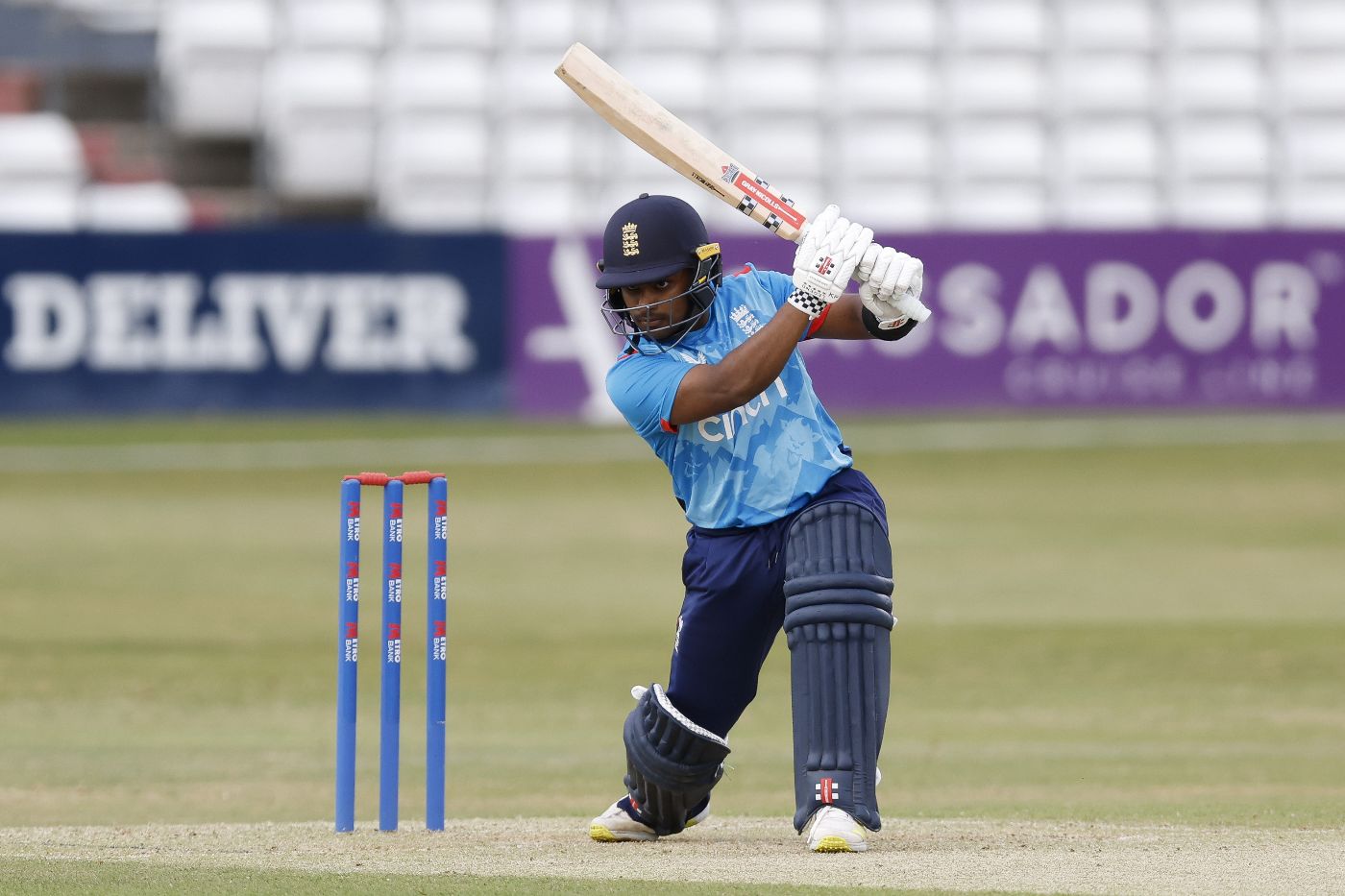 Keshana Fonseka drives through the covers for England Under-19s ...