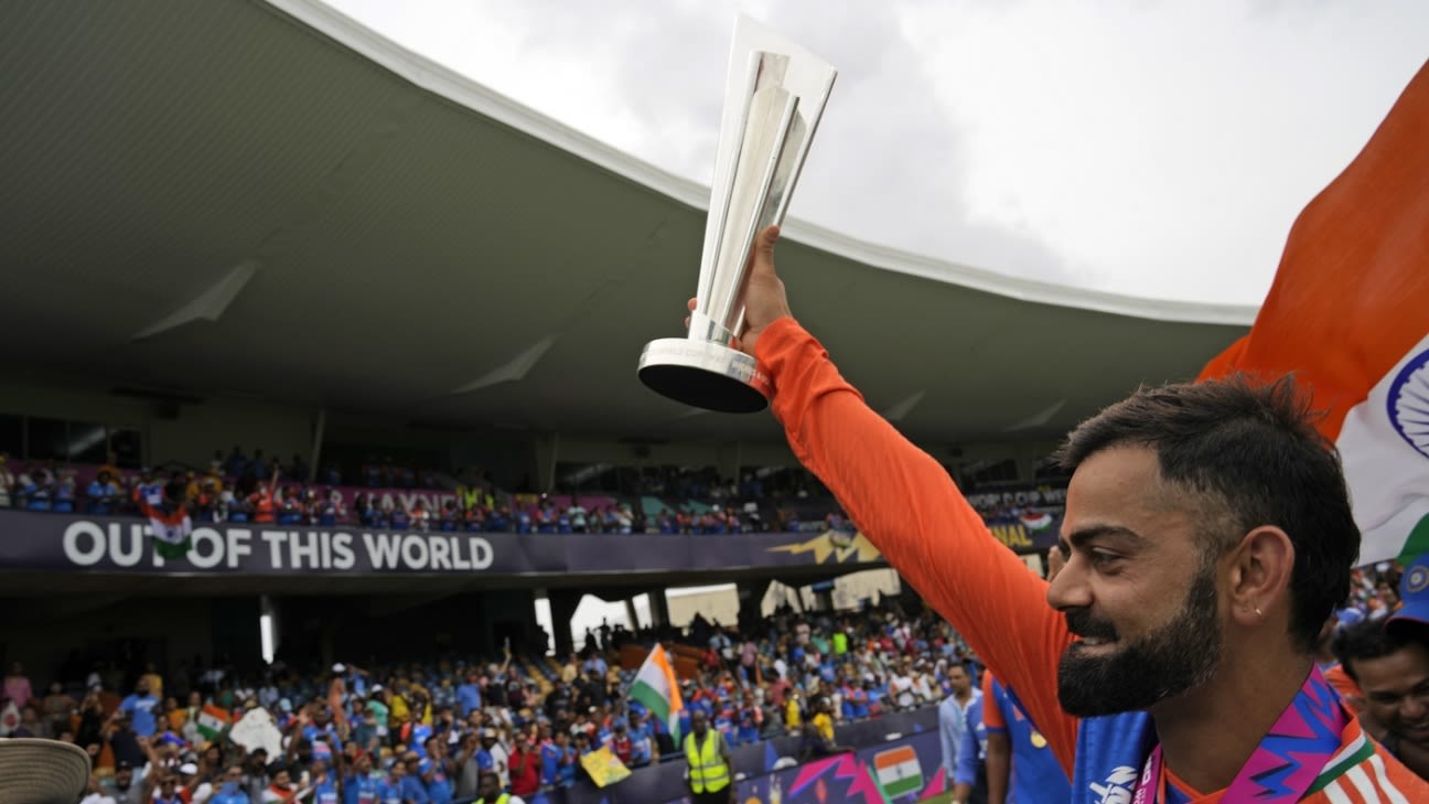 Virat Kohli retires from T20 internationals after winning World Cup title | ESPNcricinfo