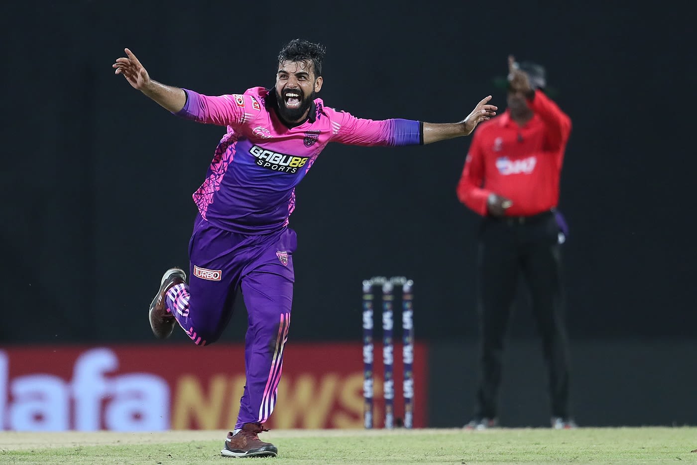 Shadab Khan picked up the first hat-trick of LPL 2024 | ESPNcricinfo.com