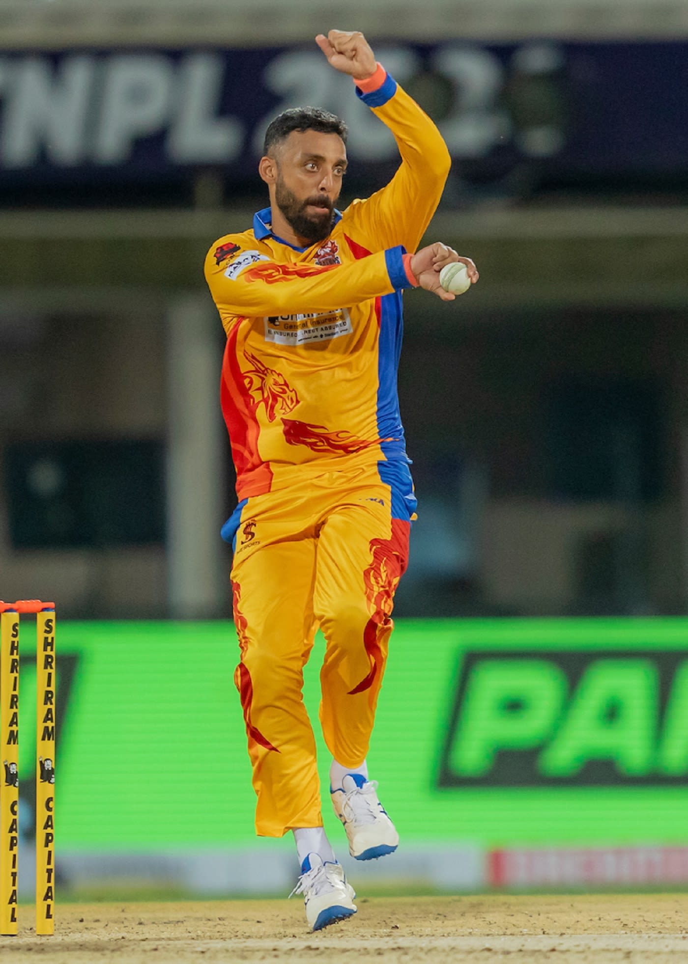Varun Chakravarthy in TNPL action for Dindigul Dragons | ESPNcricinfo.com