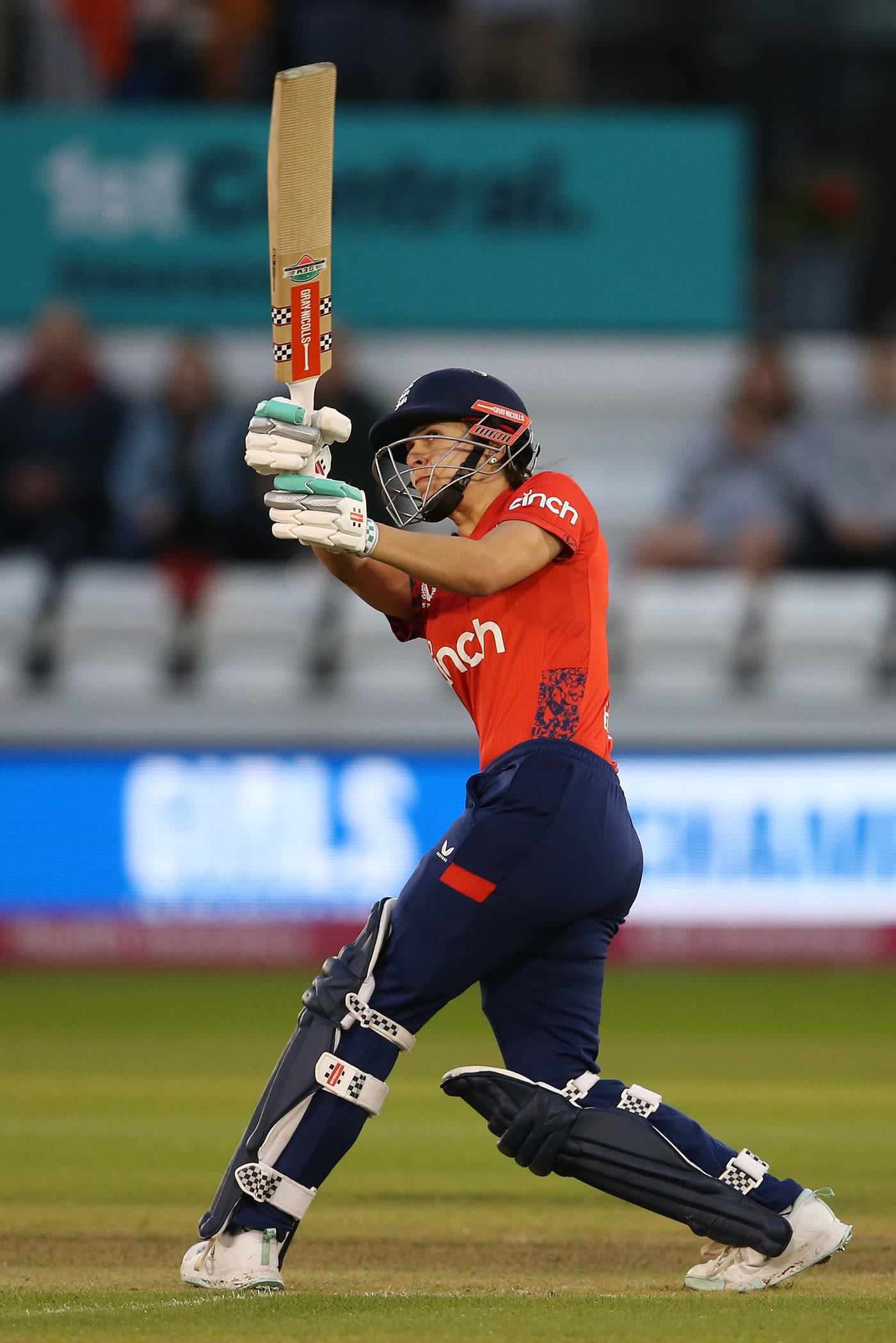 Maia Bouchier looked to hit out from the start | ESPNcricinfo.com