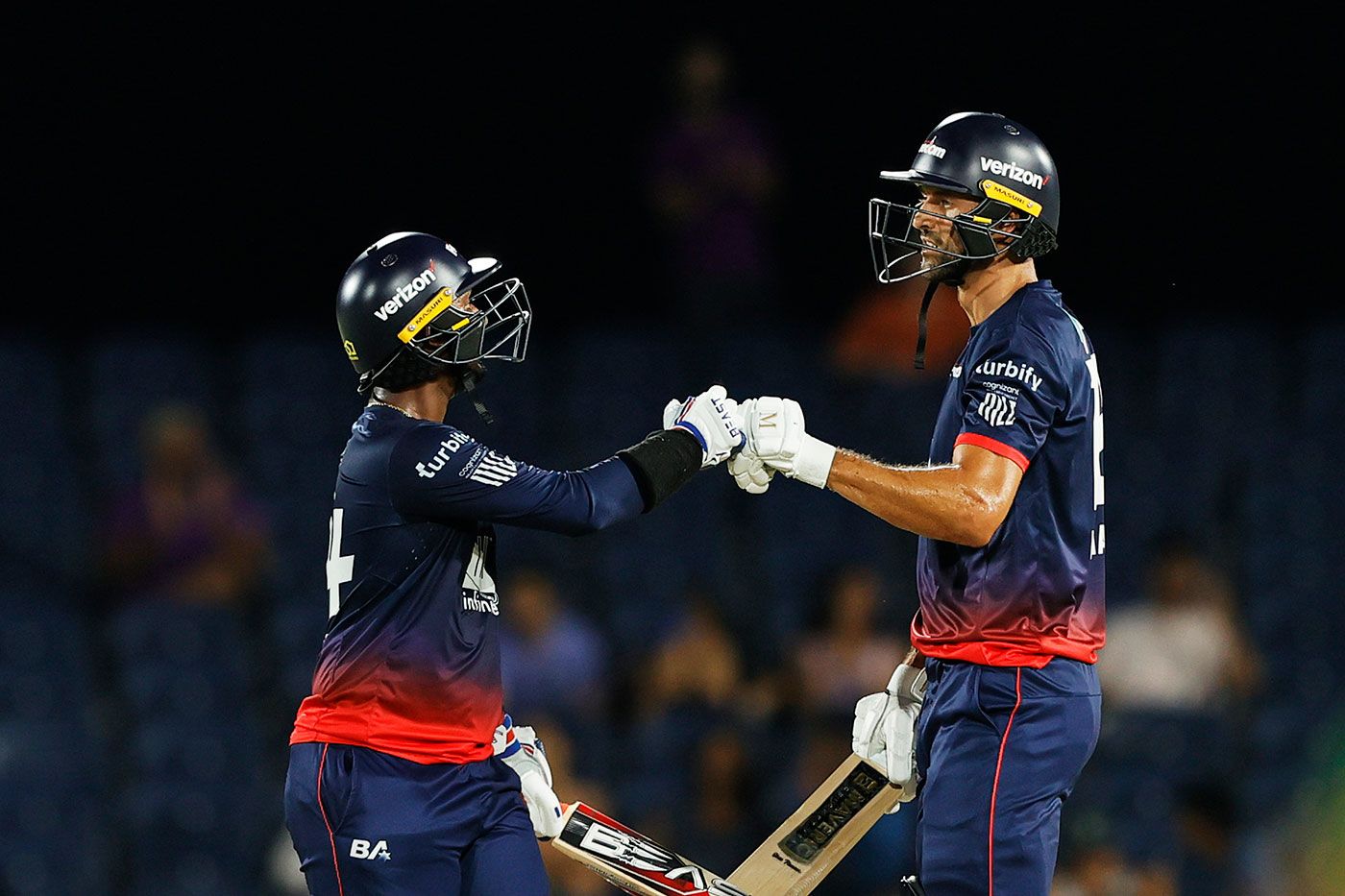 Obus Pienaar (right) and Lahiru Milantha guided Washington's chase ...