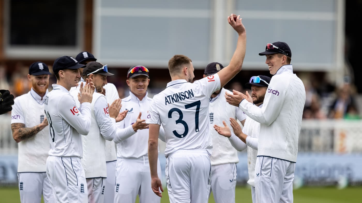 Gus Atkinson is the seventh England bowler to take a 10-for on their ...