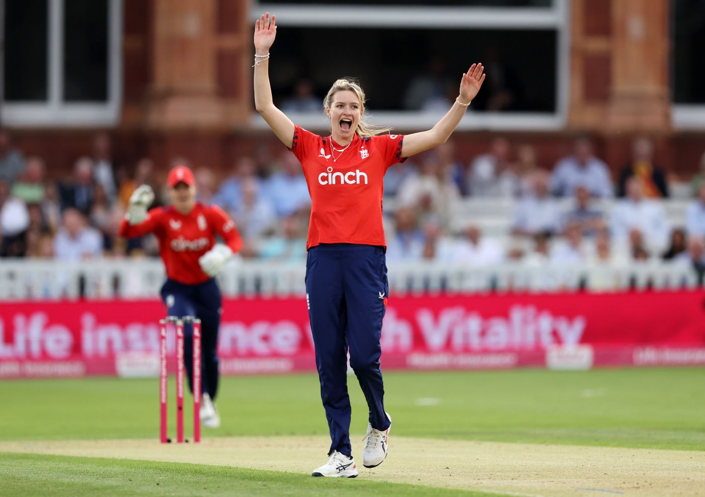 Lauren Bell made the first breakthrough for England | ESPNcricinfo.com