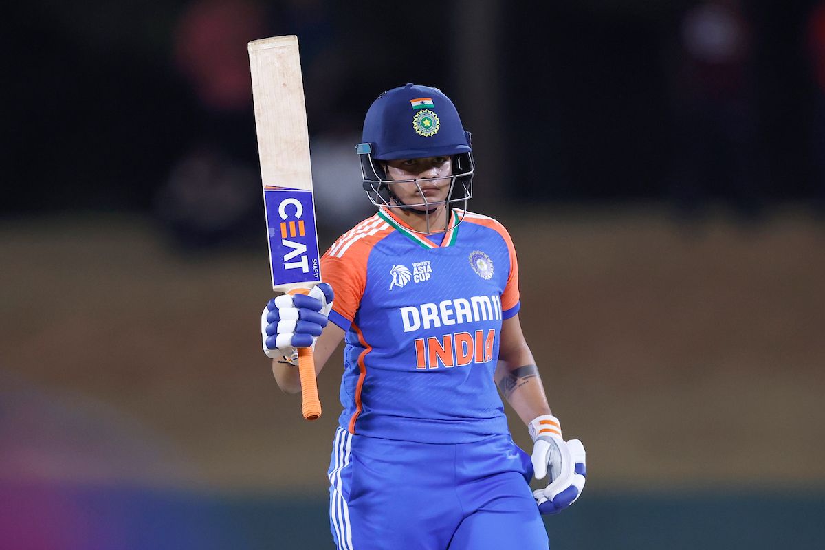 Shafali Verma was named Player of the Match for her knock of 81 off 48 ...