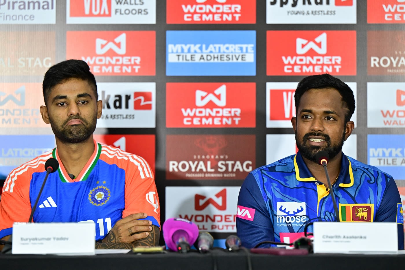 Suryakumar Yadav and Charith Asalanka address the media | ESPNcricinfo.com