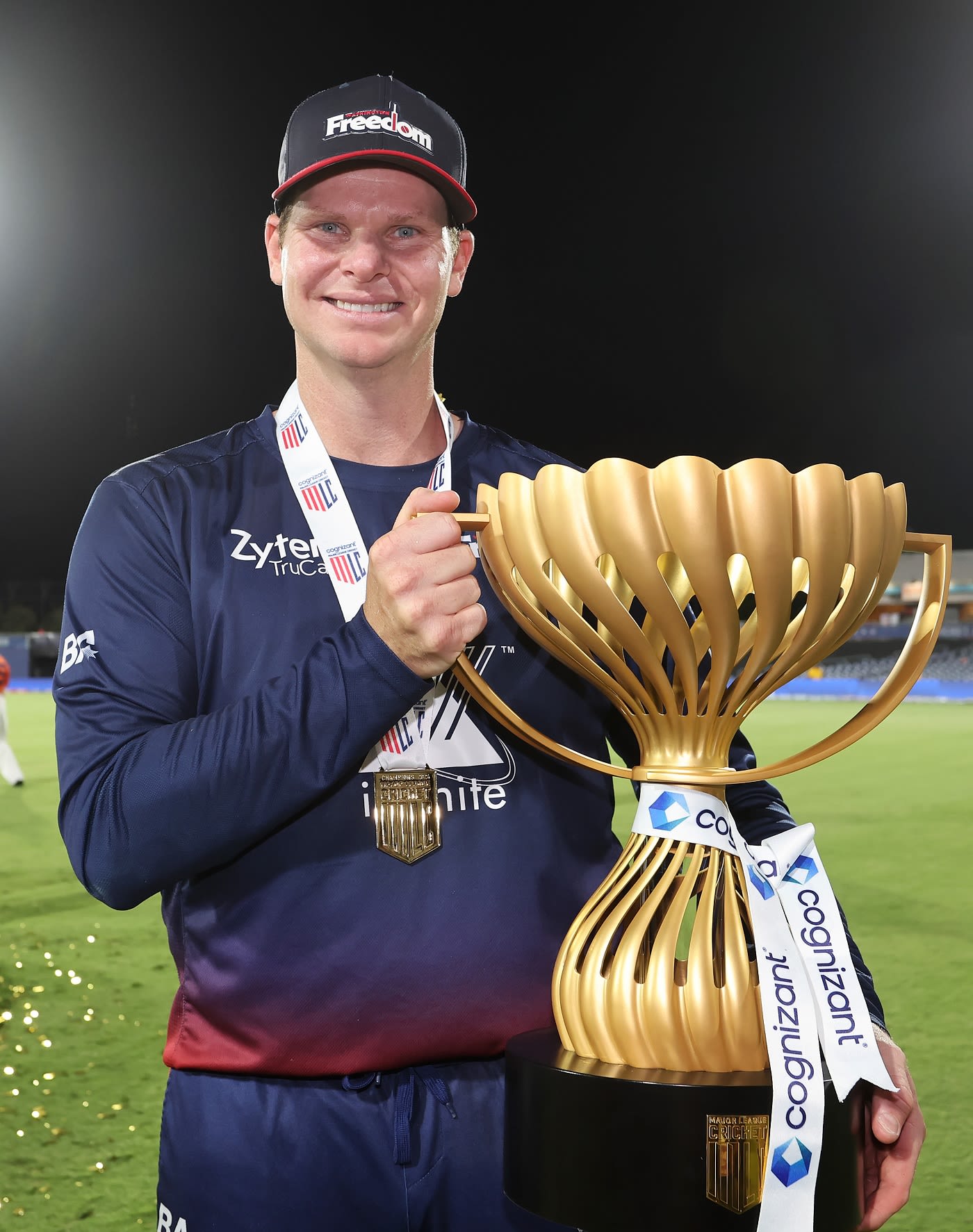 Steven Smith led Washington Freedom to their maiden MLC title ...