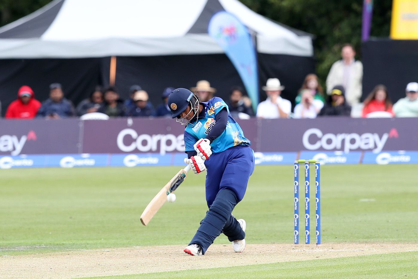 Vishmi Gunaratne whacks one across the line | ESPNcricinfo.com