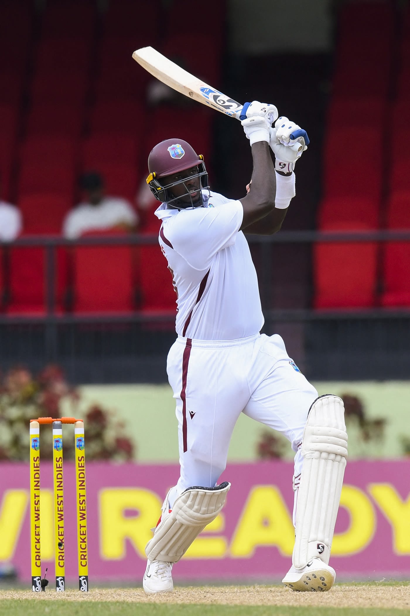 Jason Holder brought up his fifty with a six | ESPNcricinfo.com