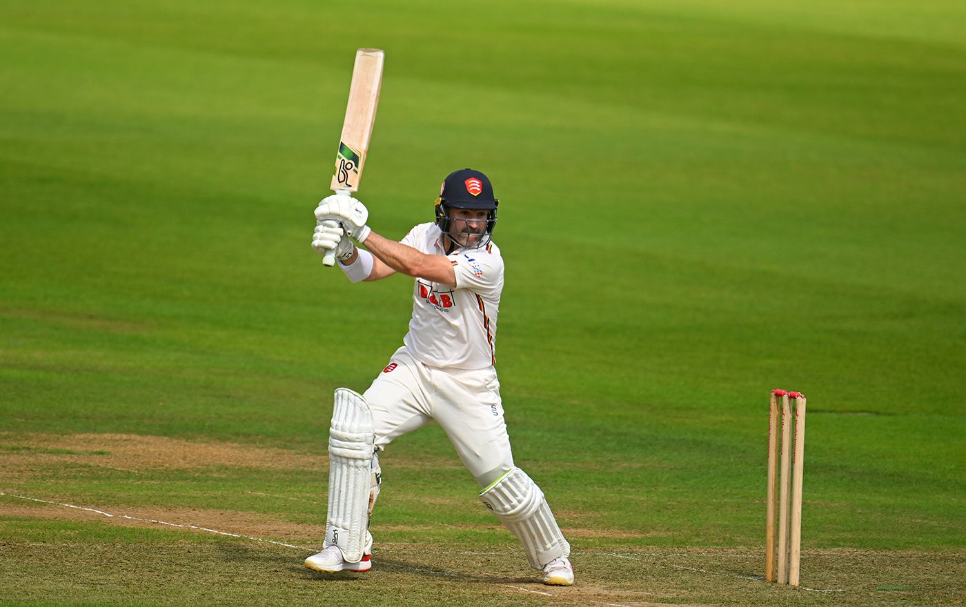 Dean Elgar piles into a cut | ESPNcricinfo.com