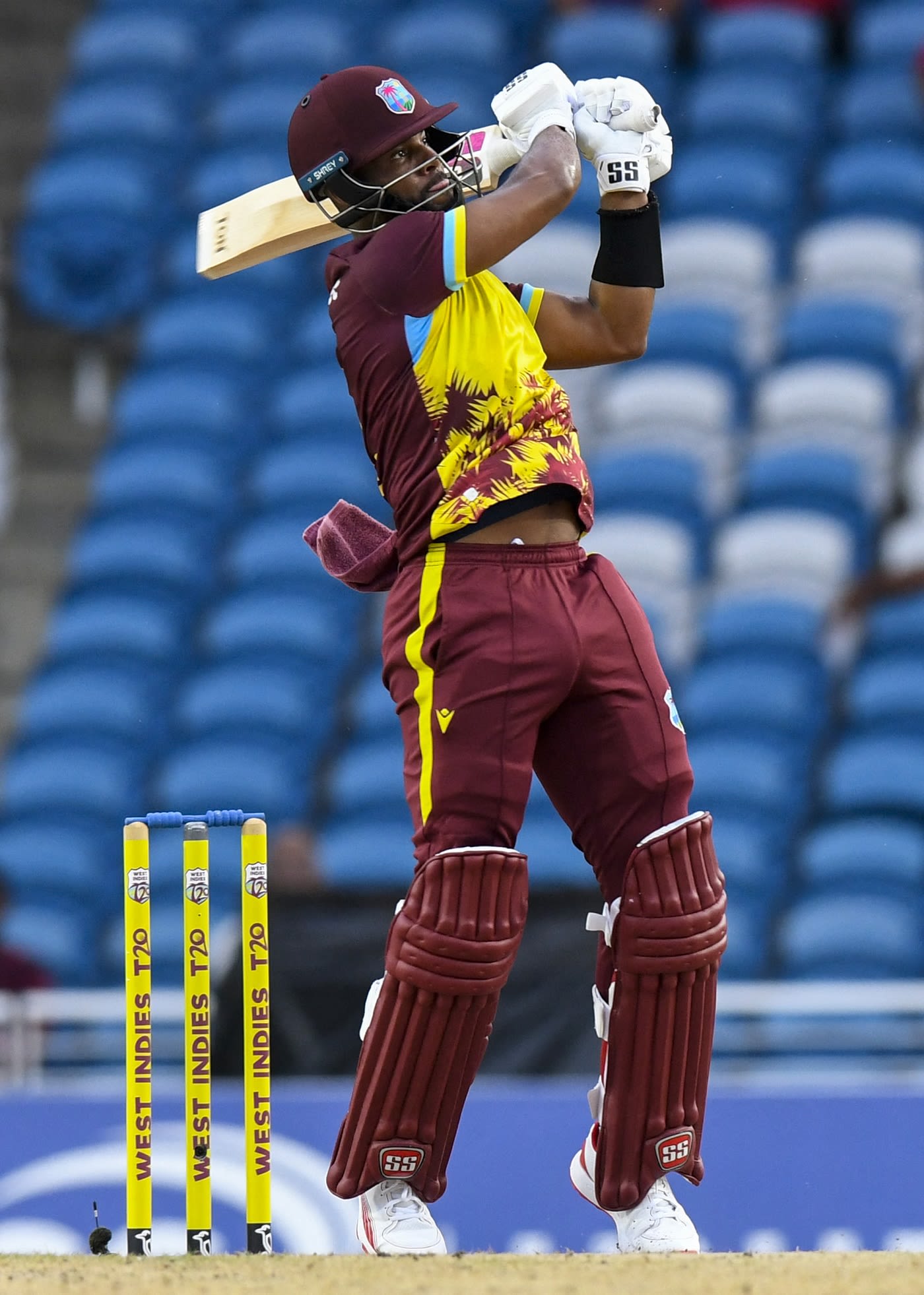 Shai Hope whacks a six over the leg side | ESPNcricinfo.com