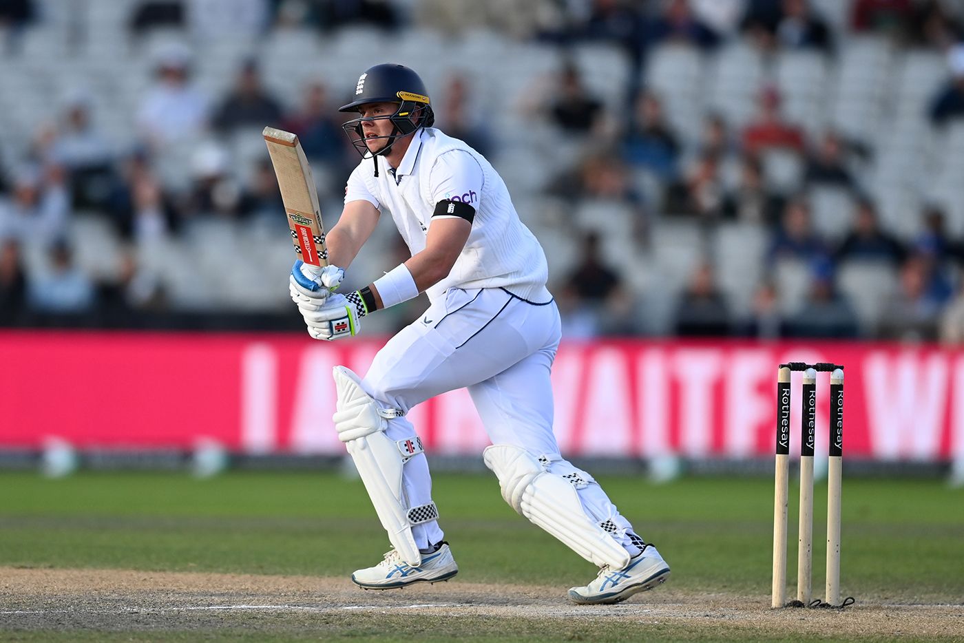 Jamie Smith drags one into the leg side | ESPNcricinfo.com