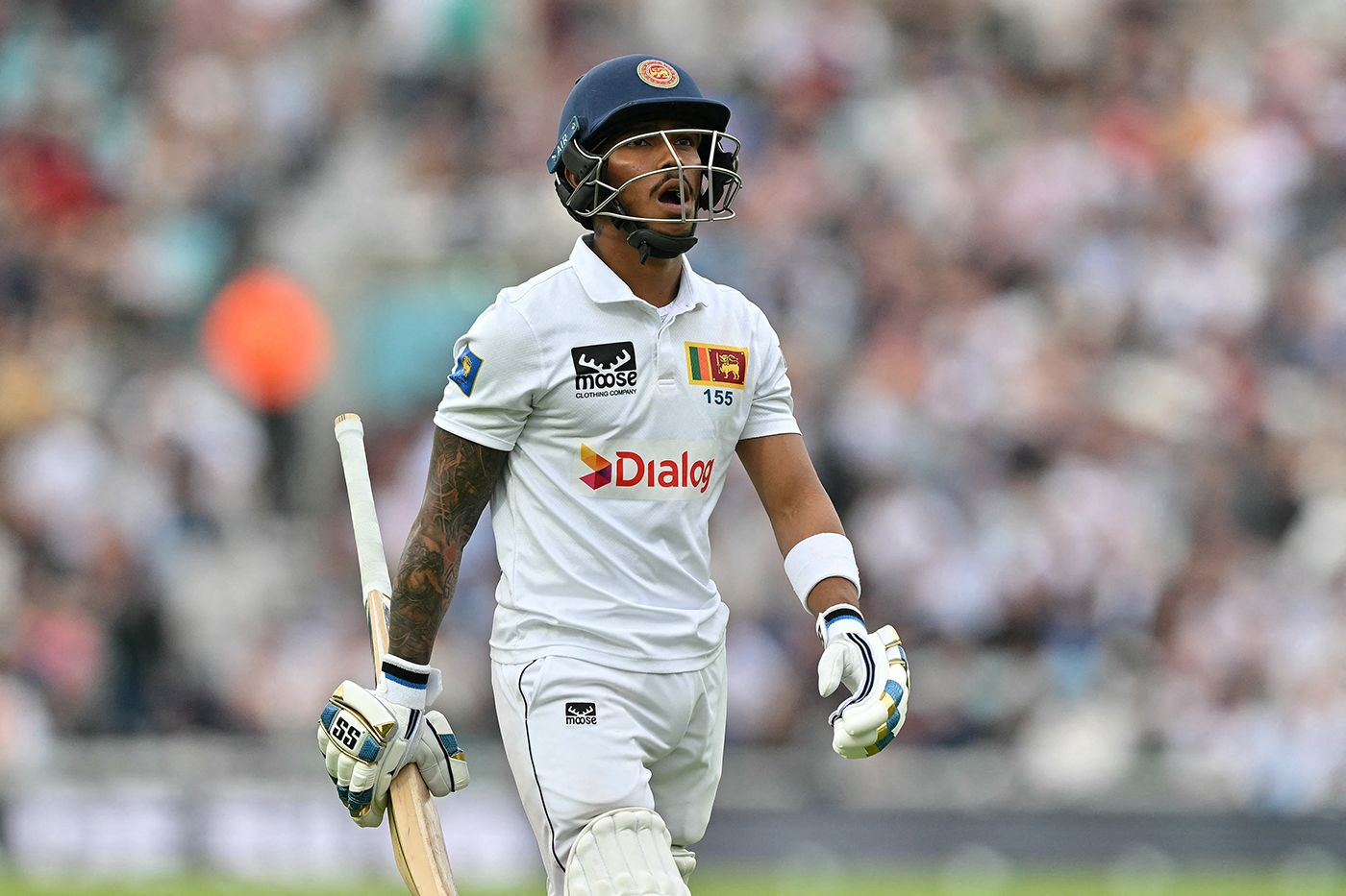 Pathum Nissanka trudges off after his 64 | ESPNcricinfo.com