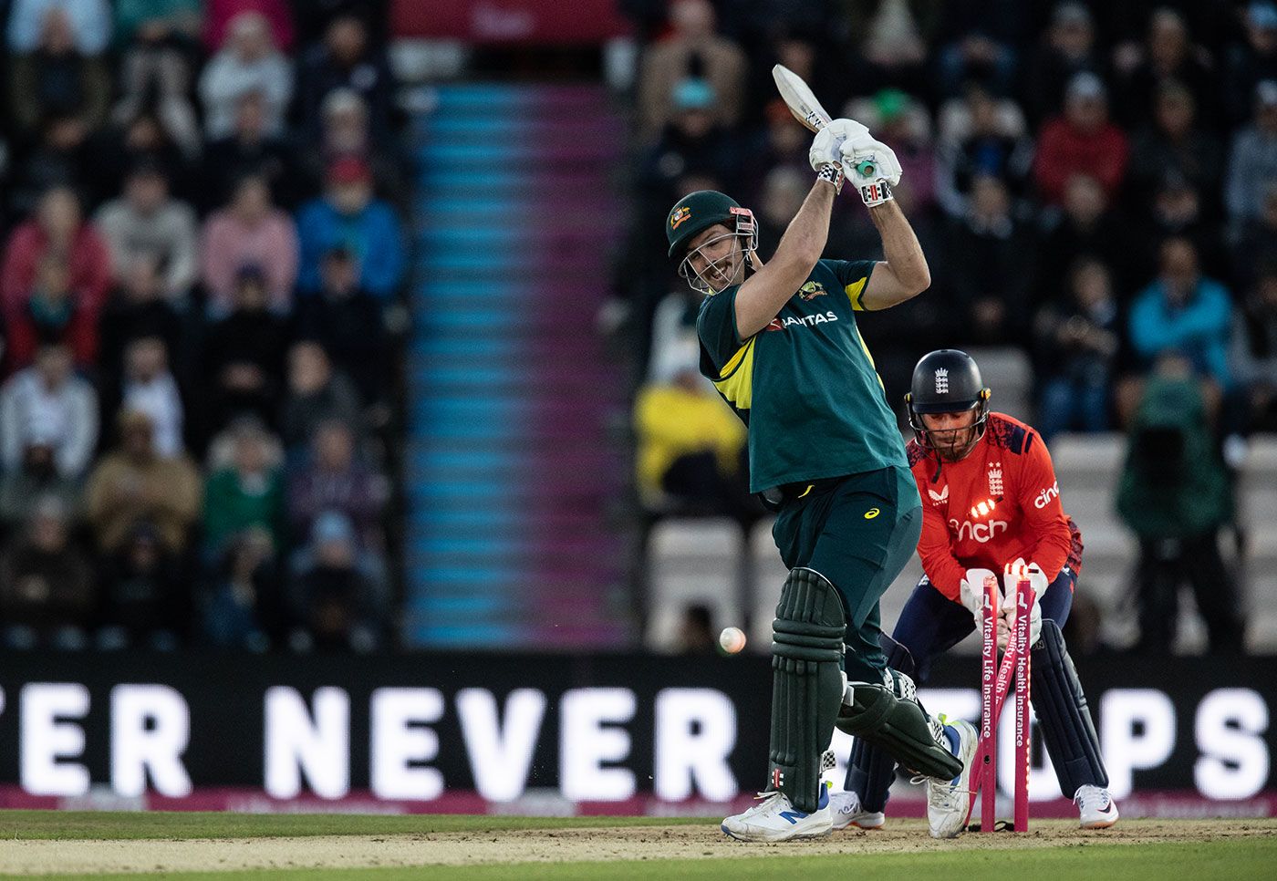 Mitchell Marsh was cleaned up by Adil Rashid | ESPNcricinfo.com