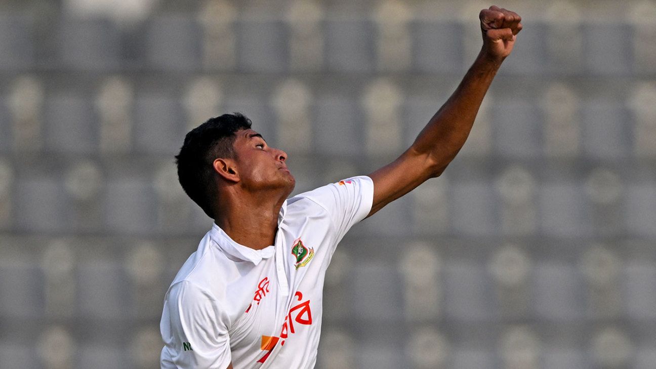 Pakistan vs Bangladesh, 2024 - How fast bowler Nahid Rana became ...