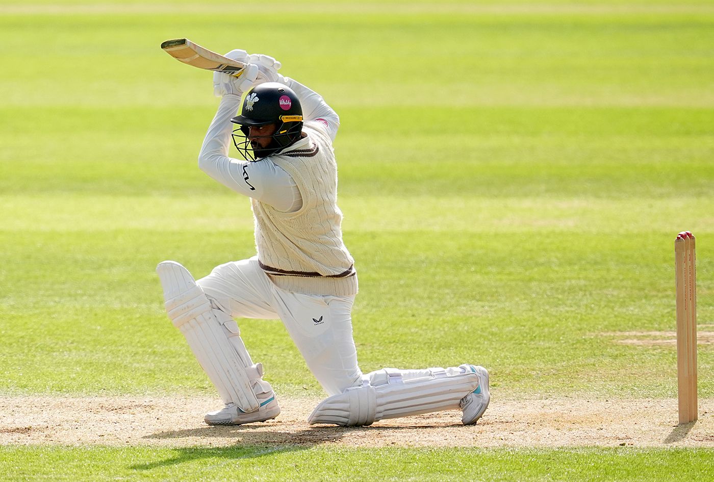 Ryan Patel gets down on one knee to cover-drive | ESPNcricinfo.com