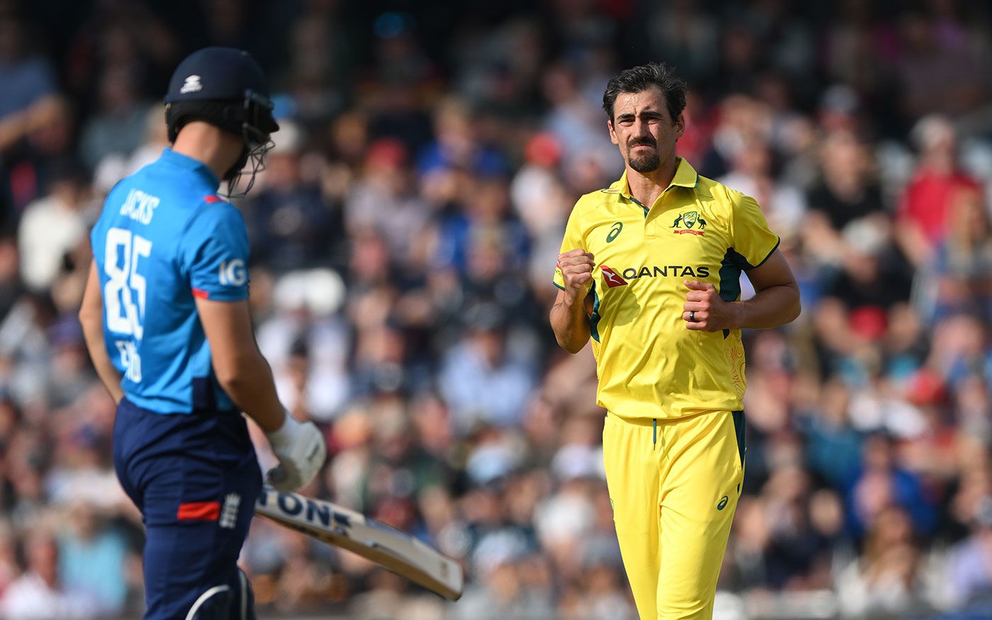 Mitchell Starc removed Will Jacks first ball | ESPNcricinfo.com