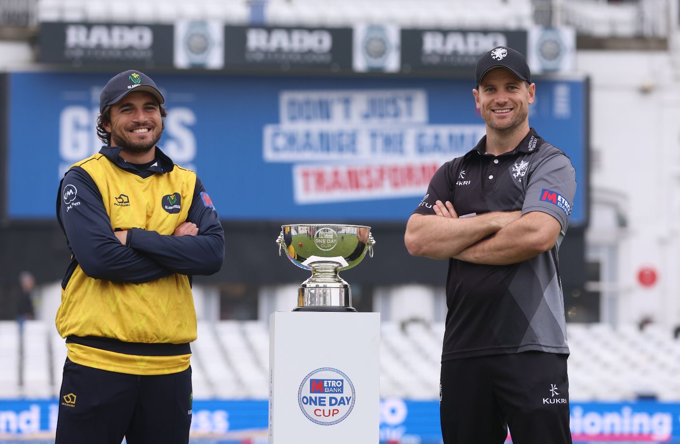 Sean Dickson and Kiran Carlson line up with the One-Day Cup ...