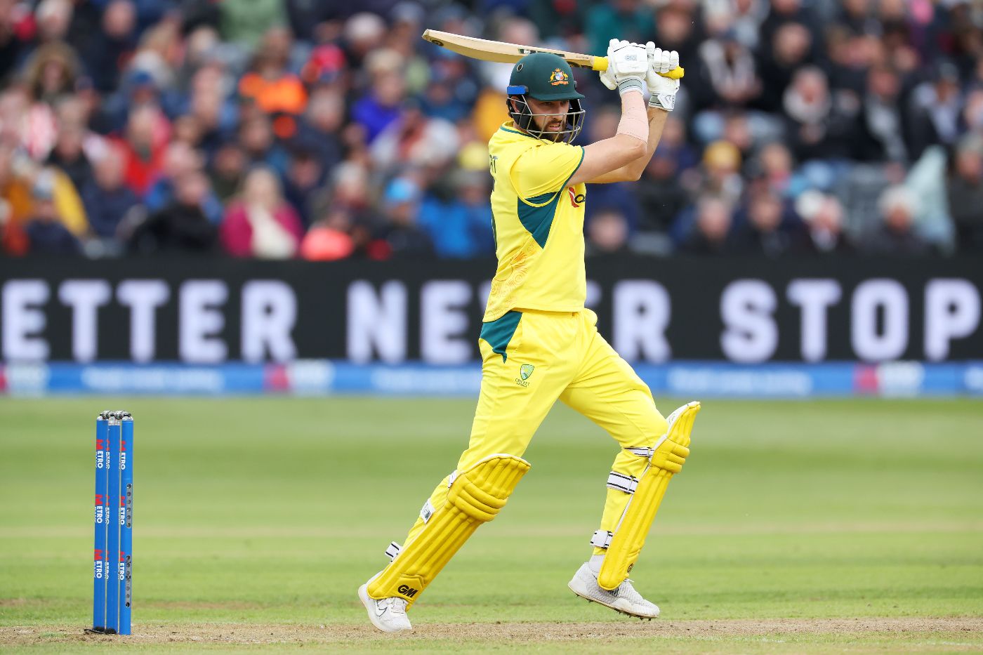 Matthew Short got Australia's innings off to a flying start ...