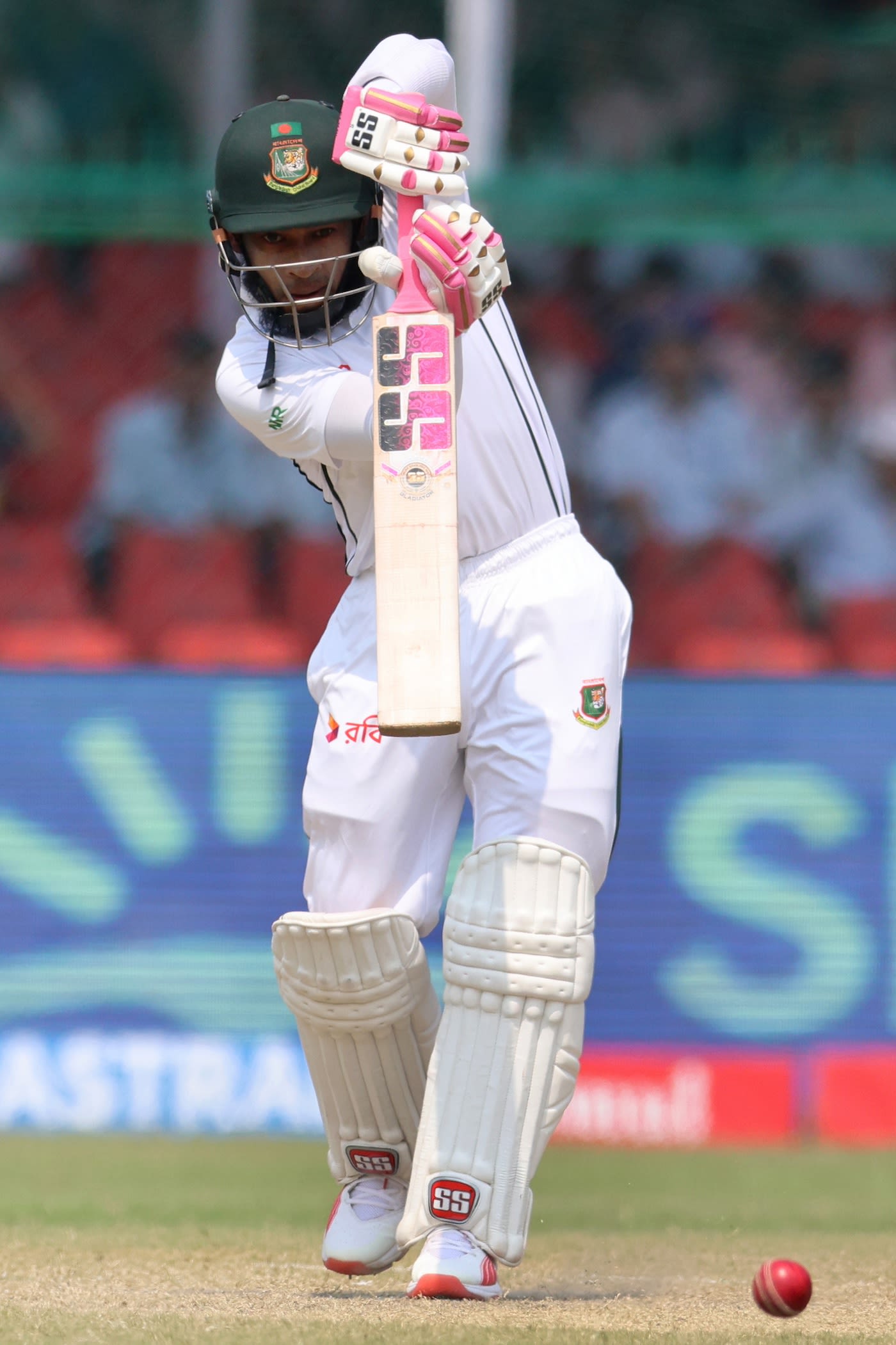 Mushfiqur Rahim battled hard with the bat to keep Bangladesh in the ...