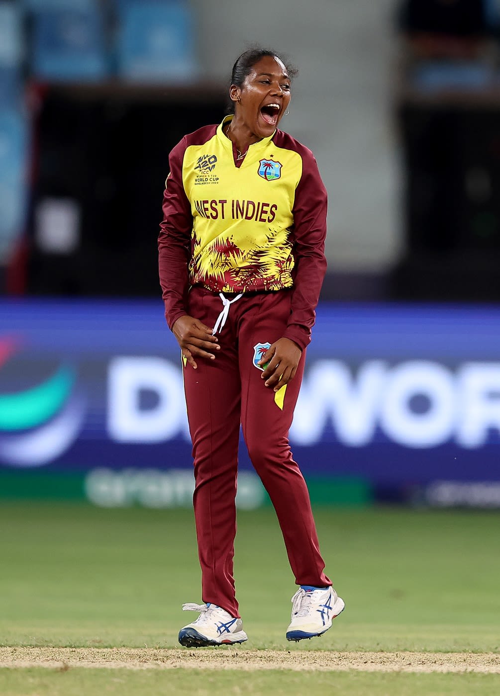 Afy Fletcher celebrates a wicket | ESPNcricinfo.com